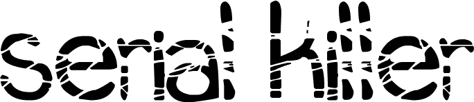 serial killer font | Fonts2u.com