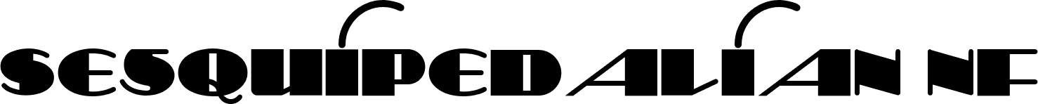 Sesquipedalian NF font | Fonts2u.com