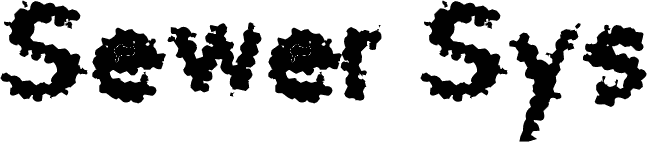 Sewer Sys font | Fonts2u.com