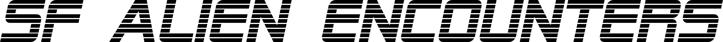 SF Alien Encounters Italic font | Fonts2u.com