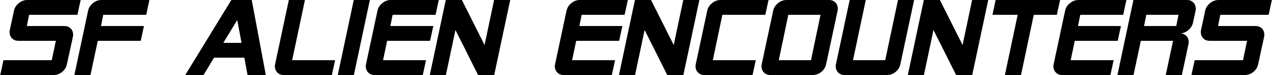 SF Alien Encounters Solid Italic fuente | Fonts2u.com