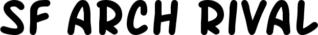 SF Arch Rival Extended font | Fonts2u.com