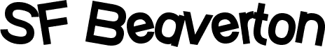 SF Beaverton SC Medium font | Fonts2u.com