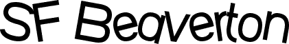 SF Beaverton SC Medium font | Fonts2u.com