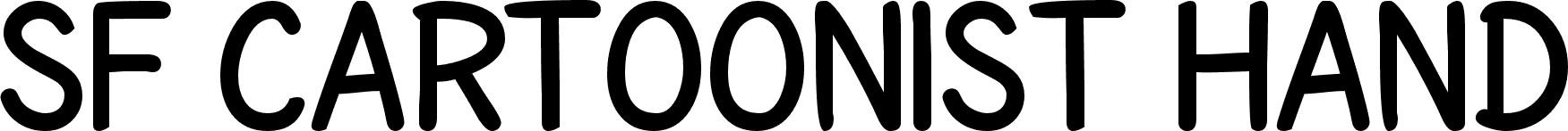 SF Cartoonist Hand SC Bold font