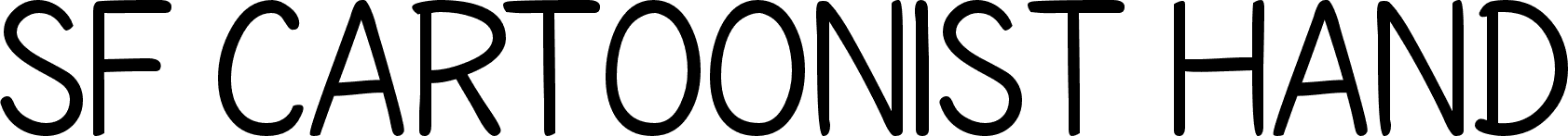 SF Cartoonist Hand SC font