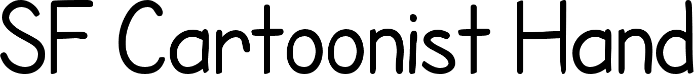 SF Cartoonist Hand font