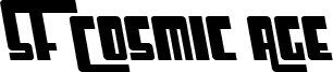 SF Cosmic Age Upright font | Fonts2u.com