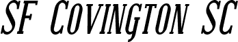 SF Covington SC Bold font | Fonts2u.com