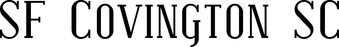 SF Covington SC font