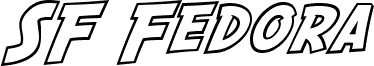 SF Fedora font | Fonts2u.com