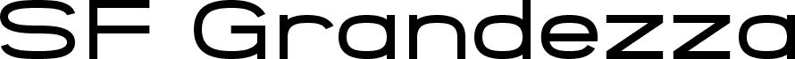 SF Grandezza Light font
