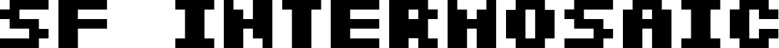 SF Intermosaic Bold font | Fonts2u.com