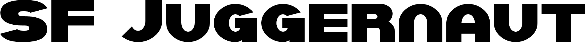 SF Juggernaut Bold font | Fonts2u.com