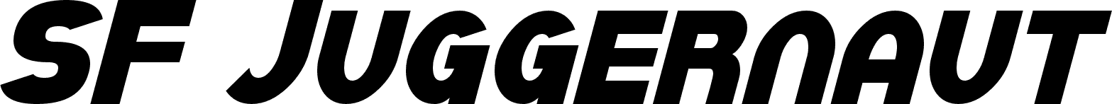 SF Juggernaut Condensed Italic font | Fonts2u.com