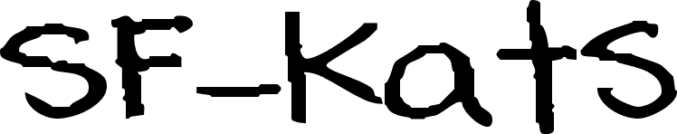 SF-Kats font | Fonts2u.com