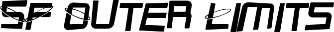 SF Outer Limits Extended font | Fonts2u.com