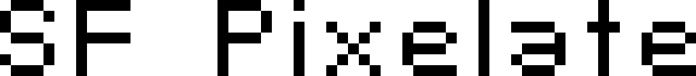 SF Pixelate Shaded Bold Oblique font | Fonts2u.com