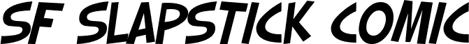 SF Slapstick Comic Shaded font | Fonts2u.com