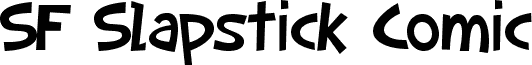SF Slapstick Comic Shaded font