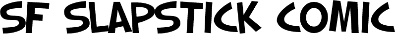 SF Slapstick Comic Shaded font | Fonts2u.com