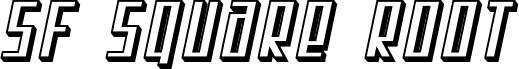 SF Square Root Bold font | Fonts2u.com