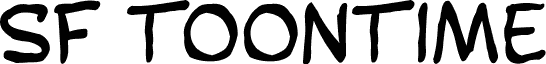 SF Toontime font