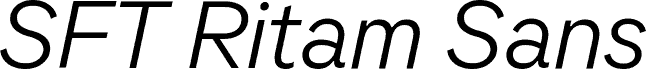 SFT Ritam Sans TRIAL Bold 字体 | Fonts2u.com