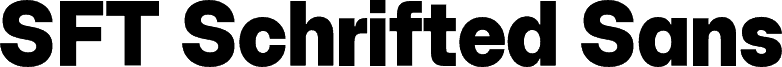 SFT Schrifted Sans TRIAL Var Var font | Fonts2u.com