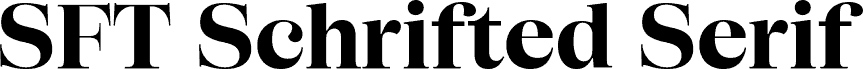 SFT Schrifted Serif TRIAL SH Regular 字体 | Fonts2u.com