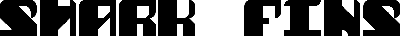 Shark Fins Regular font | Fonts2u.com