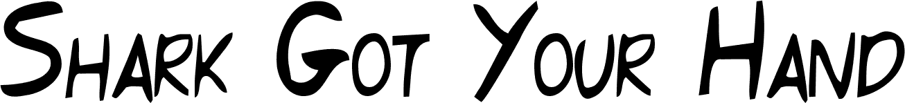 Shark Got Your Hand font | Fonts2u.com