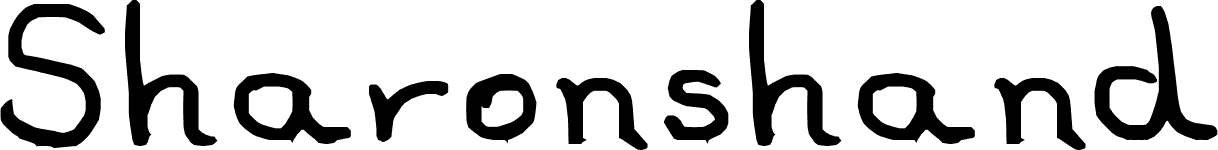 sharonshand font | Fonts2u.com