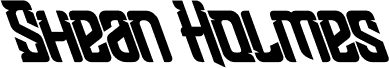 Shean Holmes font | Fonts2u.com