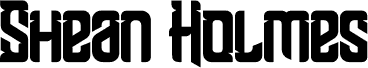 Shean Holmes Oblique font | Fonts2u.com