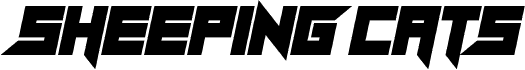 Sheeping Cats Straight font