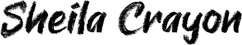 Sheila Crayon font | Fonts2u.com