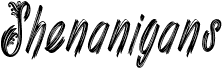 Shenanigans basic_PersonalUseOnly font | Fonts2u.com