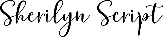 Sherilyn Script Regular font