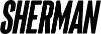 Sherman Display font