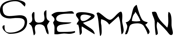 Sherman font