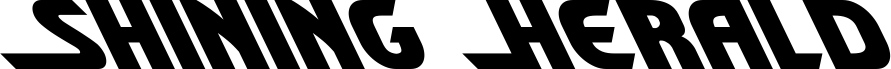 Shining Herald font