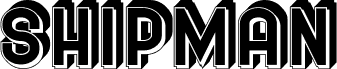 Shipman Gradient Regular font