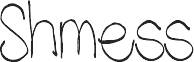 Shmess Bold font | Fonts2u.com