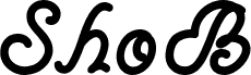 ShoB Regular font