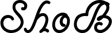 ShoB Bold font
