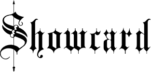 Showcard font