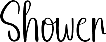 Shower font | Fonts2u.com