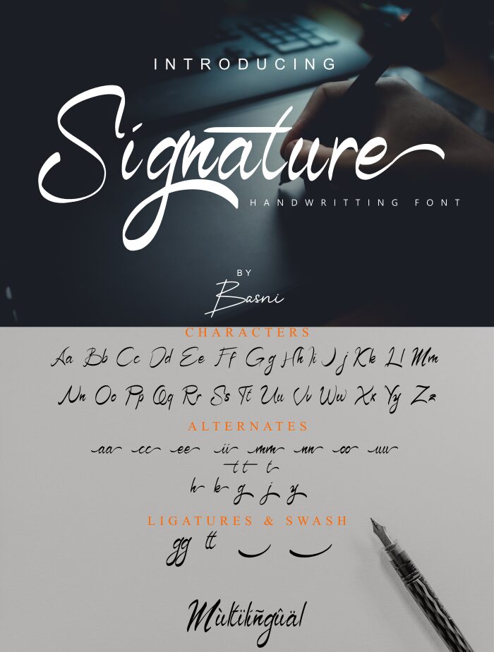 Signature font | Fonts2u.com