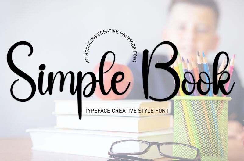 Simple Book font | Fonts2u.com